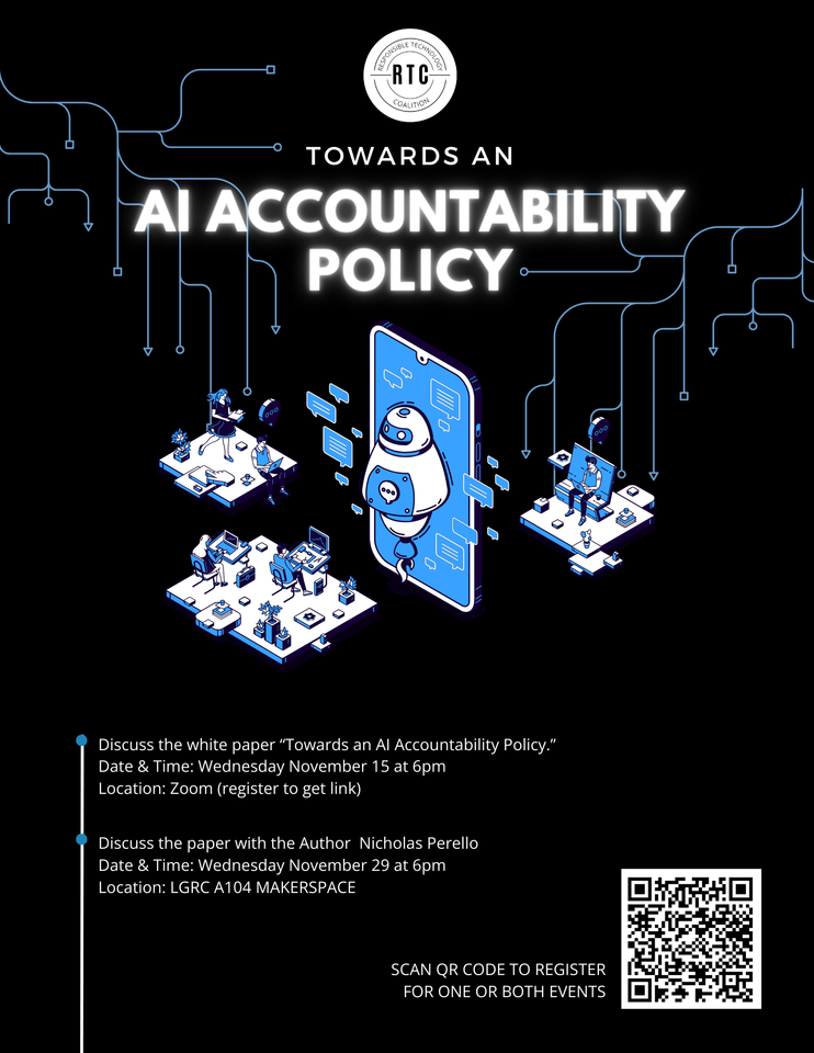 November 29 Event: “Towards An AI Accountability Policy” Part II ...